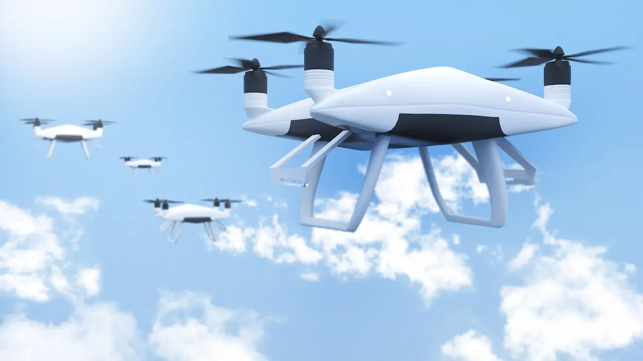 vHive Demonstrates Multi-Drone Missions | Drone Domain